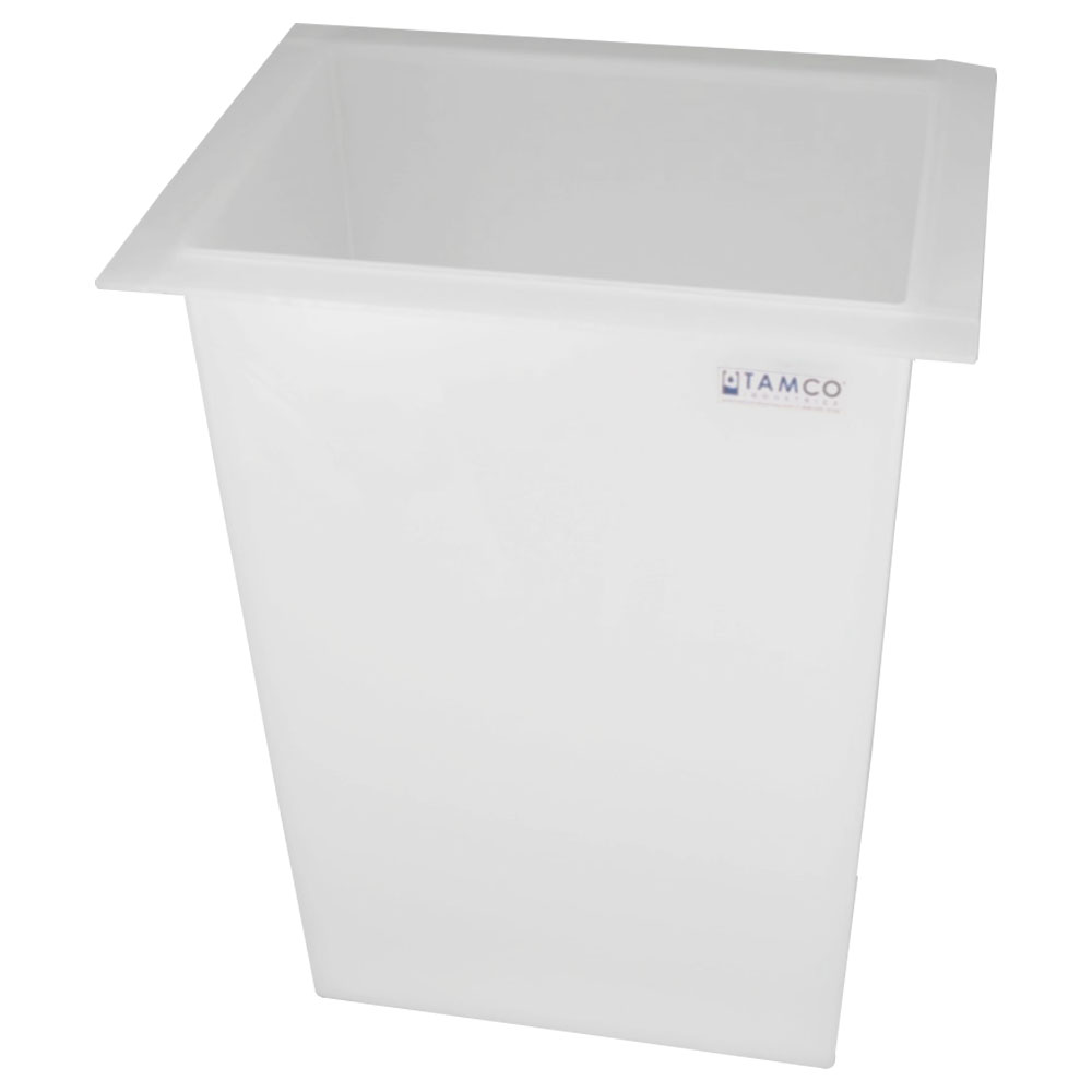 28 Gallon Polypropylene High Temperature Tamco® Tank - 18" L x 12" W x ...