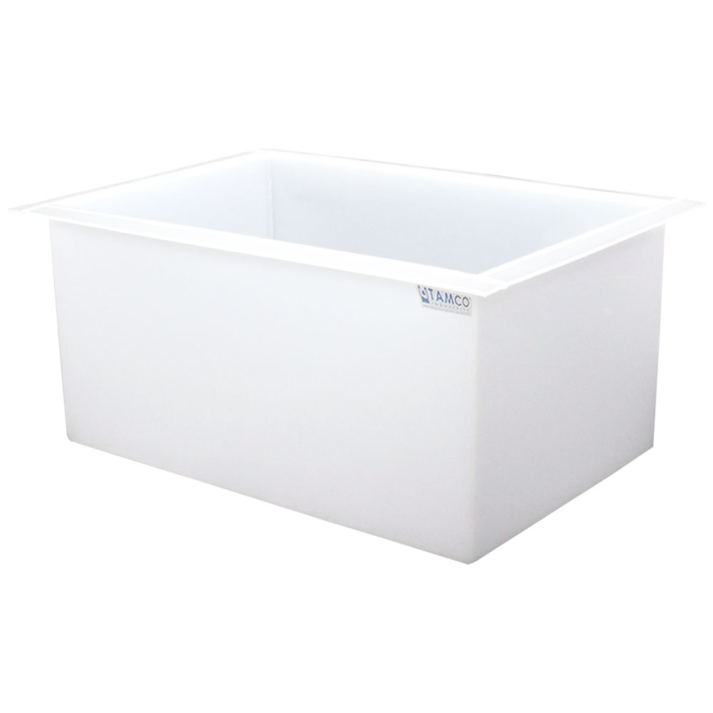 67 Gallon Polypropylene High Temperature Tamco® Tank - 36" L x 24" W x ...