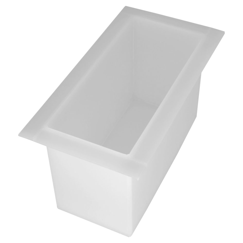 7 Gallon Polypropylene High Temperature Tamco® Tank - 18" L x 8" W x 12 ...