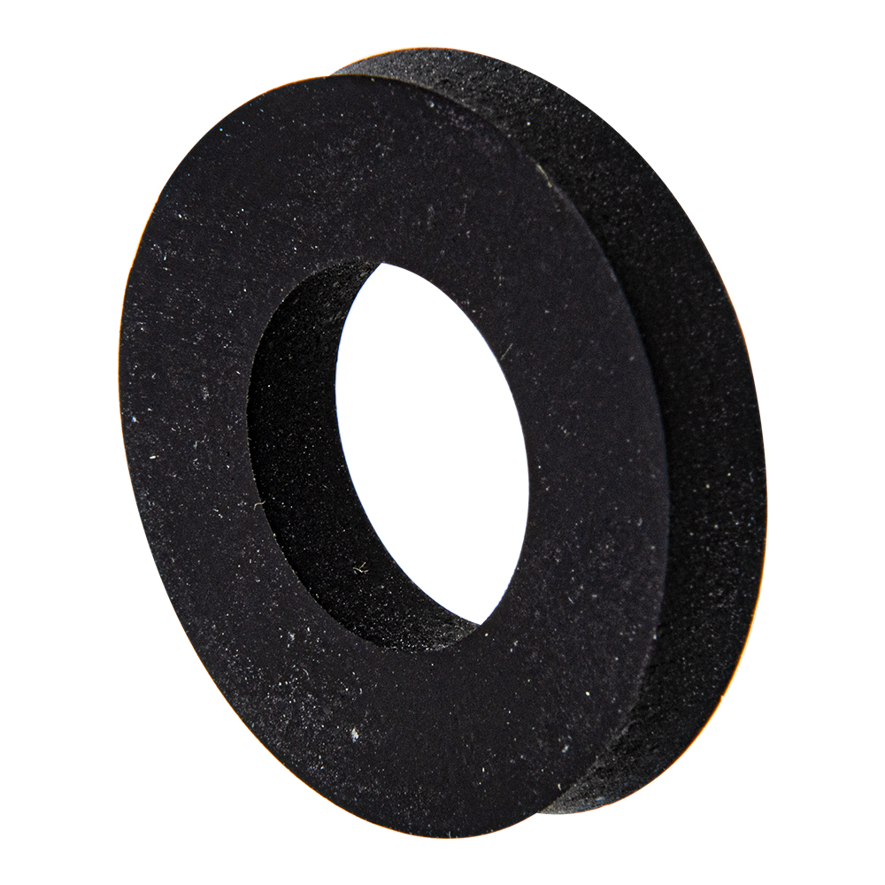0.74" ID x 1.5" OD x 0.25" Thick Black Neoprene Flat Washer for 3/4 ...