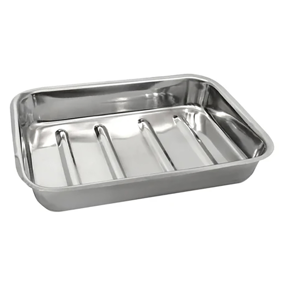 8" L x 6" W x 2" Hgt. Stainless Steel Dissecting Tray without Wax | U.S ...