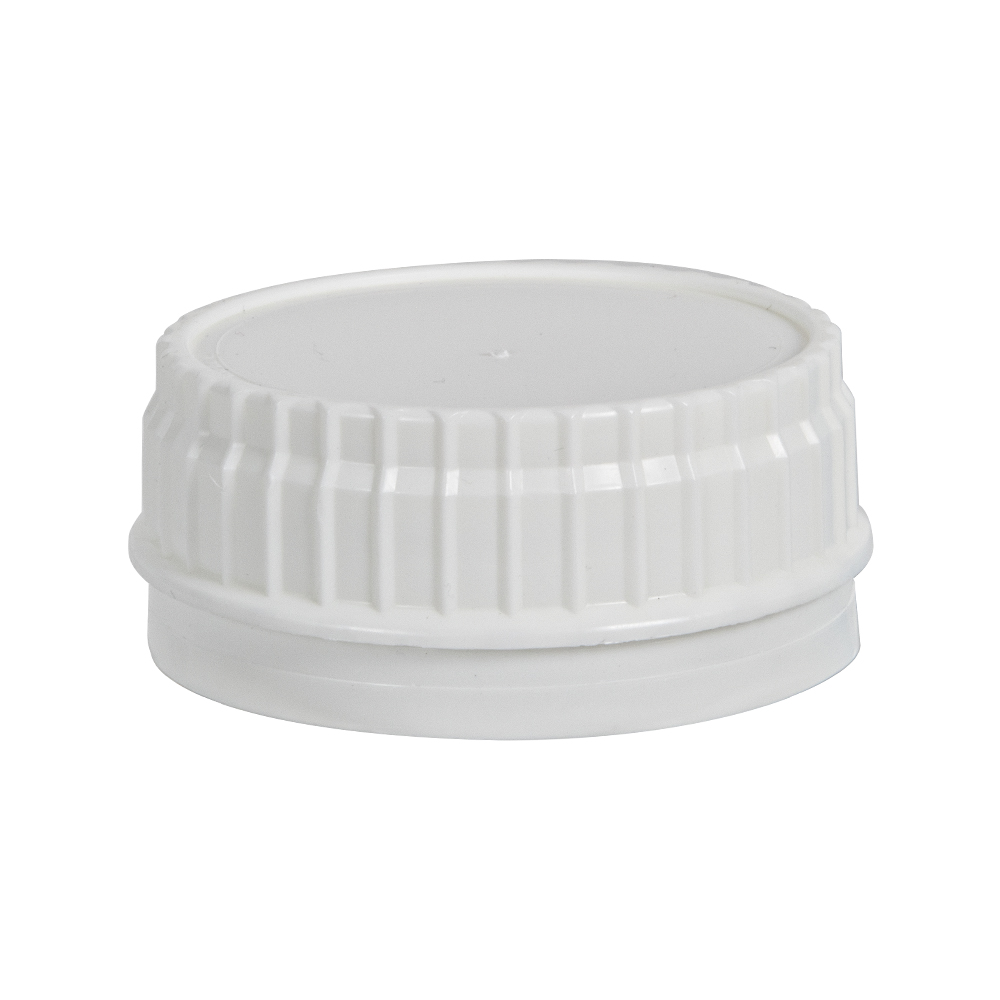 63mm White Polypropylene Tamper-Evident Rieke® Cap with Foil Liner | U ...