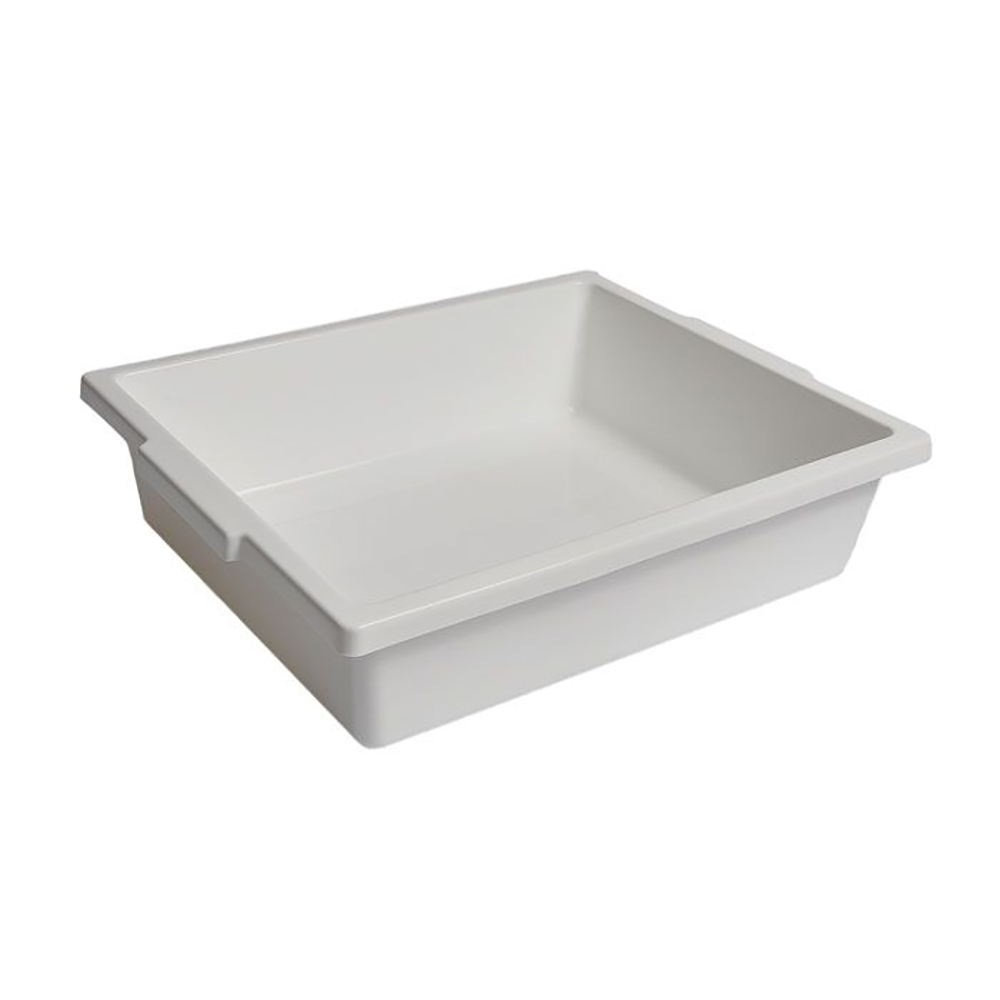 White Polypropylene Multi-Purpose Laboratory Tray - 20" L x 17" W x 5 ...
