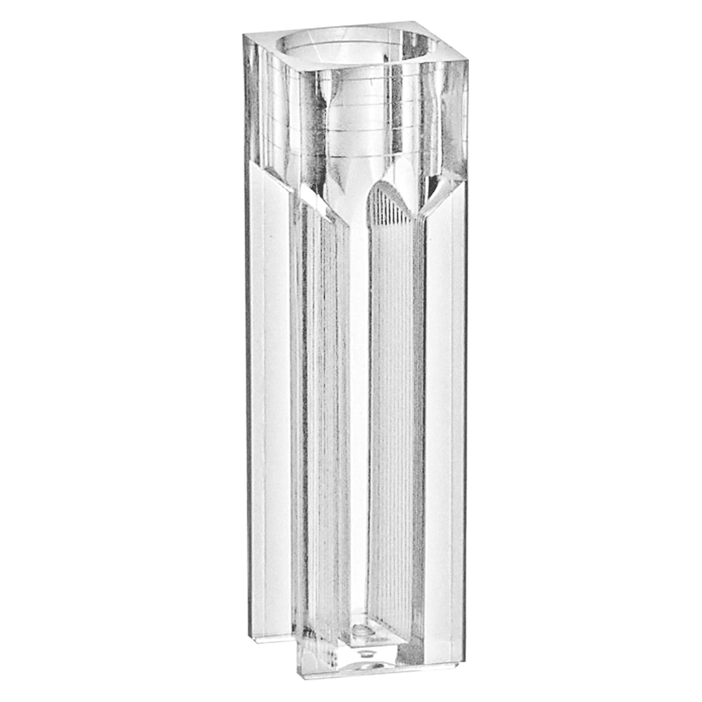 2.5mL Polystyrene Semi-Micro Cuvette with Round Opening - 100 per Tray ...