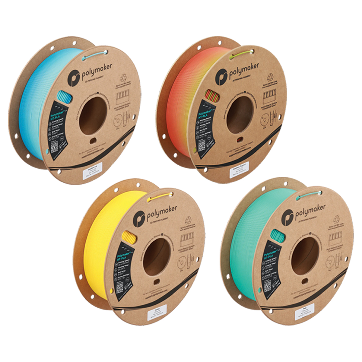 Polymaker™ HT-PLA High-Temperature 3D Printing Filament | U.S. Plastic ...
