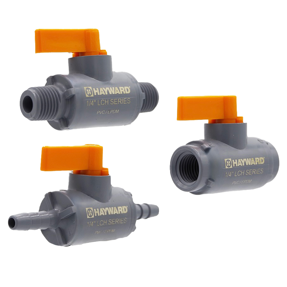 Hayward® LCH Series Laboratory Compact Ball Valves | U.S. Plastic Corp.