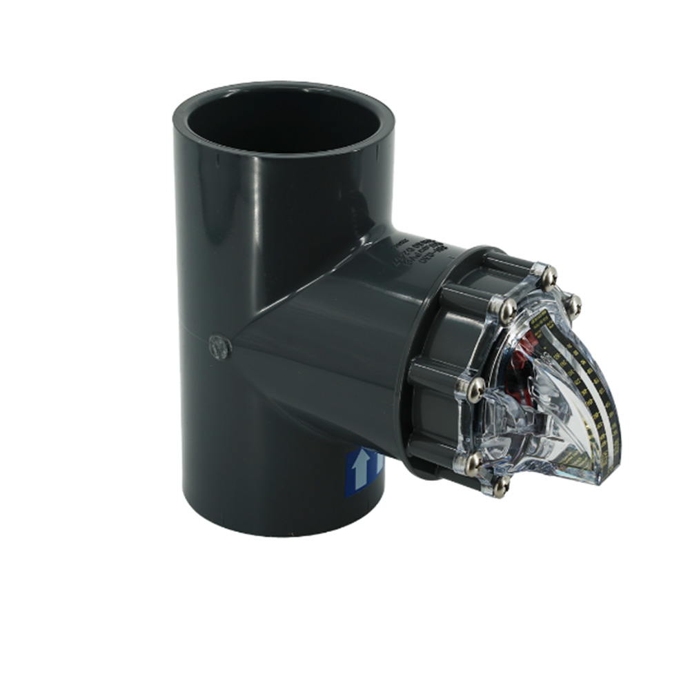 3" Schedule 80 CPVC Tee AcuFlow™ Flow Meter | U.S. Plastic Corp.