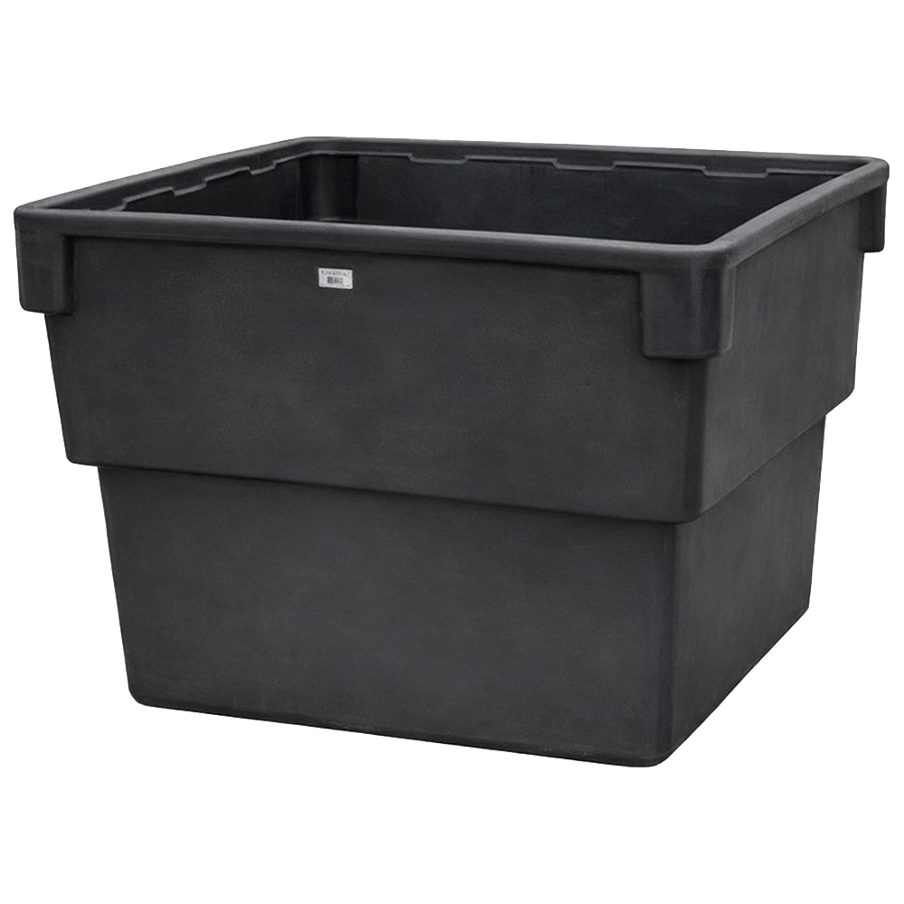 1825 Gallon Black MDPE Square Open Top Secondary Containment Tank - 96 ...