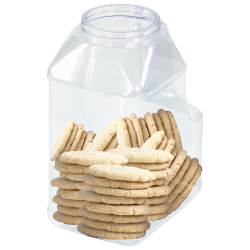 210 oz. Multi-Use Clear PVC Container with Handle & 110mm Neck (Cap ...