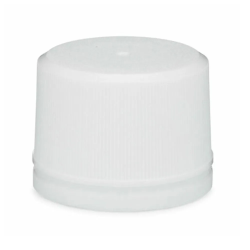 18mm KERR White Tamper Evident Cap | U.S. Plastic Corp.