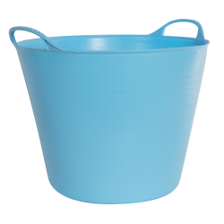 9 Gallon Blue Large Shallow Tub | U.S. Plastic Corp.