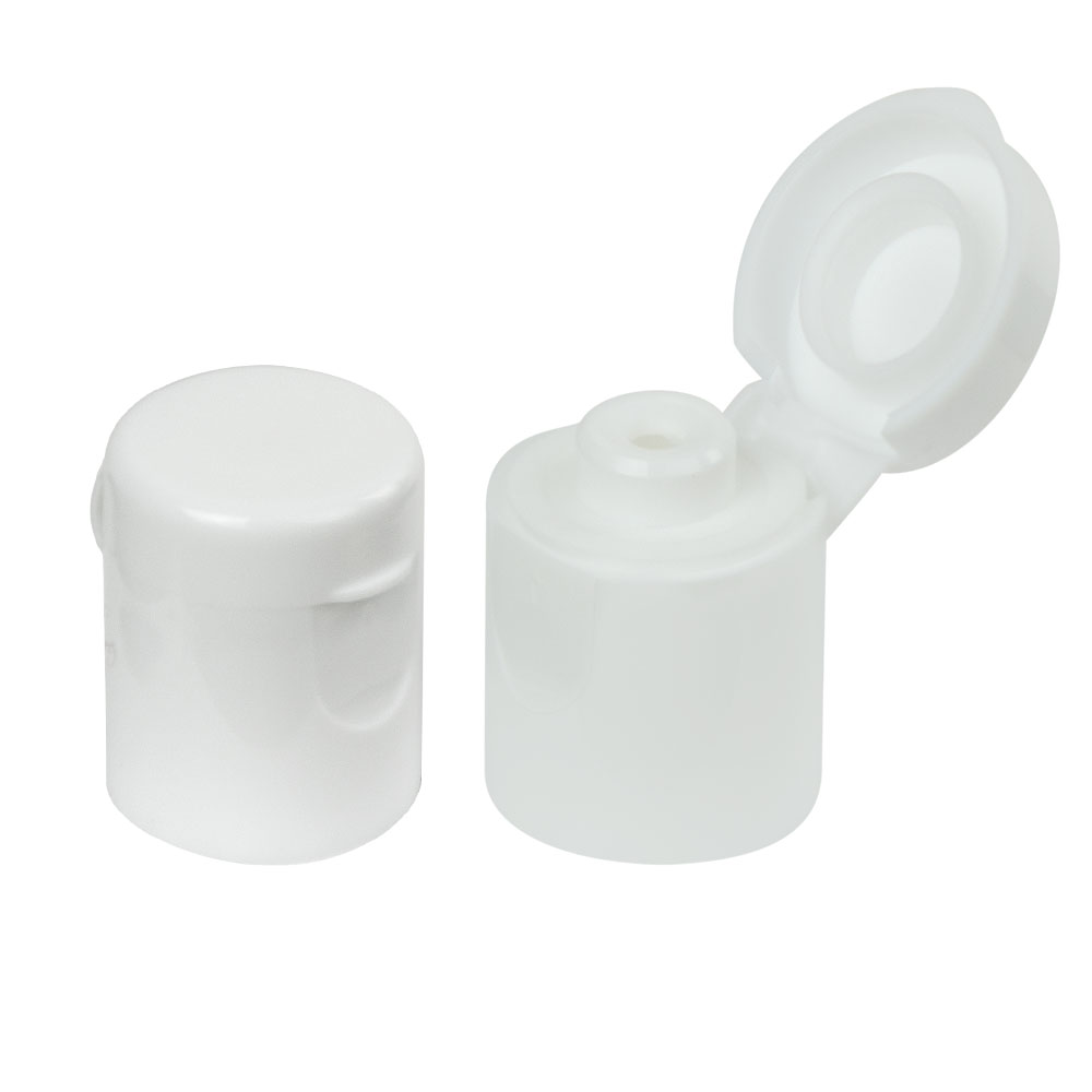 15/415 White Dome Snap-Top Cap | U.S. Plastic Corp.
