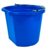 Flat Back Buckets | U.S. Plastic Corp.