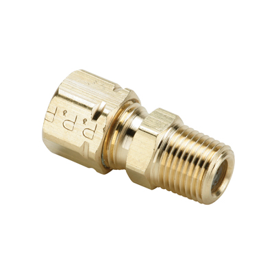 Parker Hannifin 68CA-6-6 Brass Male Connector Compress-Align Fitting 3/ ...