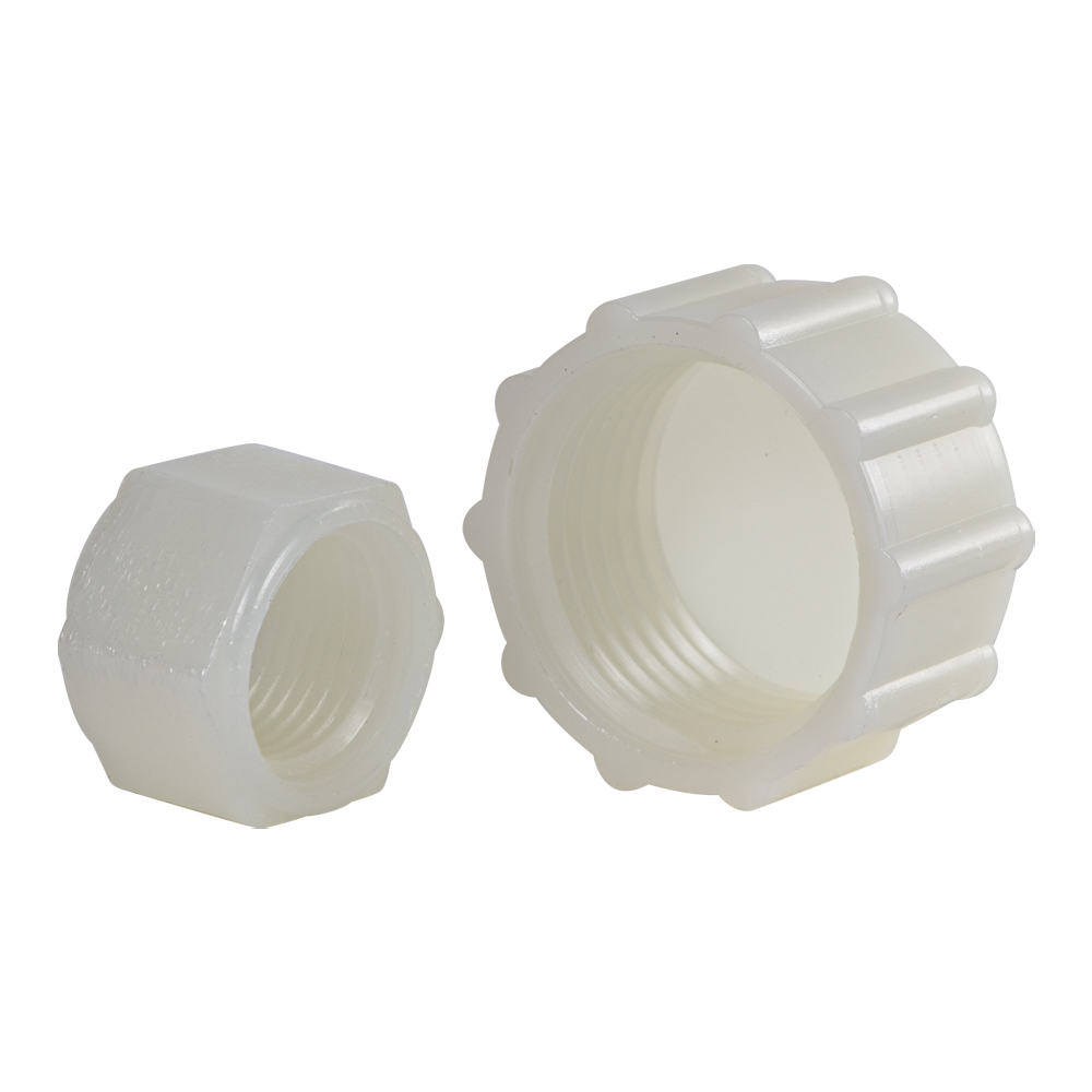 1/2" FNPT Nylon Threaded Cap | U.S. Plastic Corp.