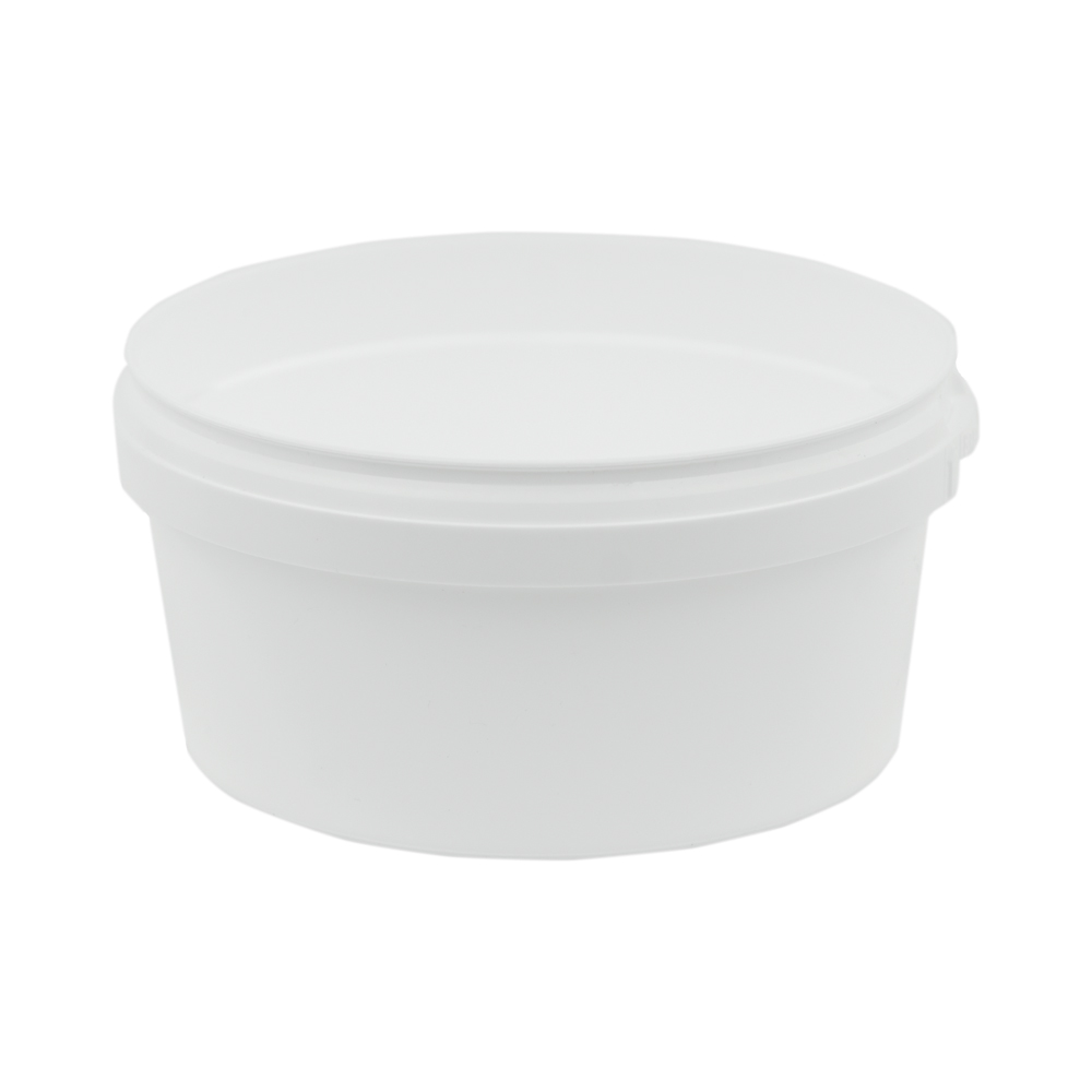 12 oz. White Safe Lock Container (Lid Sold Separately) | U.S. Plastic Corp.