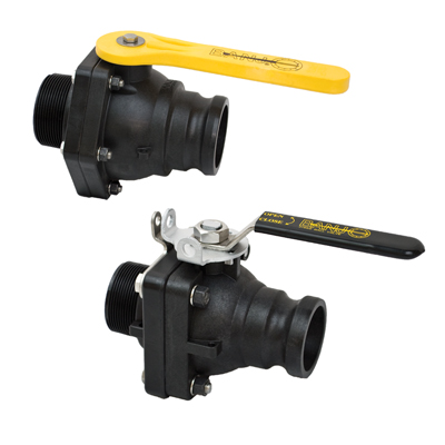 2" Full Port Ball Valve 2" Male Adapter X 2" MNPT | U.S. Plastic Corp.