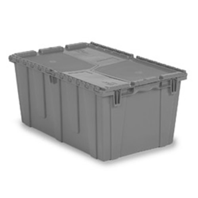 26.9" L x 16.9" W x 12.1" Hgt. Gray Security Shipper Container | U.S ...