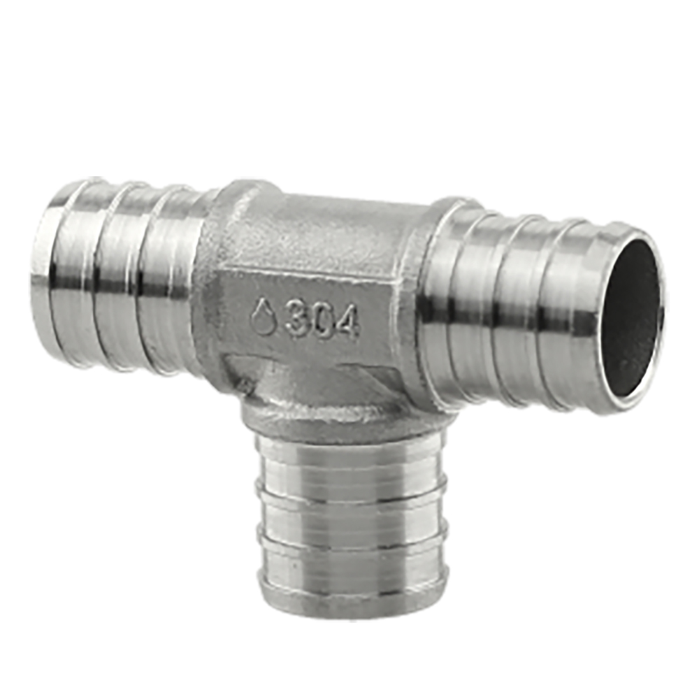 Stainless Steel PEX Tees | U.S. Plastic Corp.