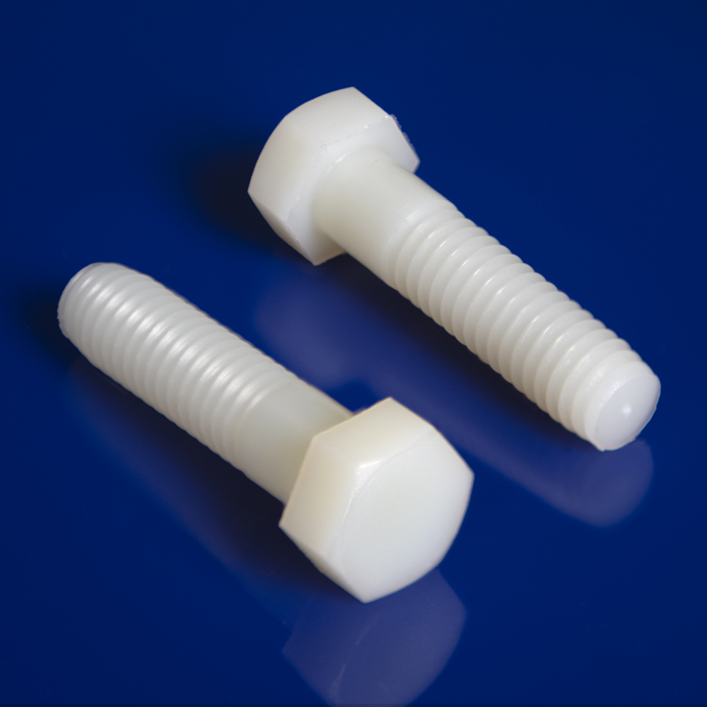 3/8-16 x 1-1/4" Nylon Hex Cap Screws | U.S. Plastic Corp.