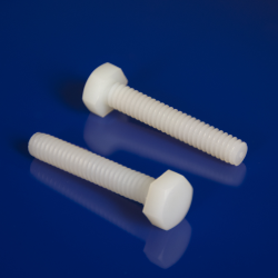 3/8-16 x 1-1/2" Nylon Hex Cap Screws | U.S. Plastic Corp.