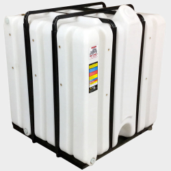 120/225 Gallon Rhino Tuff Caged Tank Package | U.S. Plastic Corp.