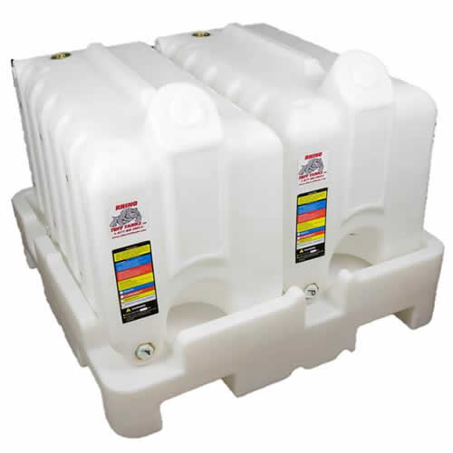 Rhino Tuff Tall Tanks & Pallet | U.S. Plastic Corp.