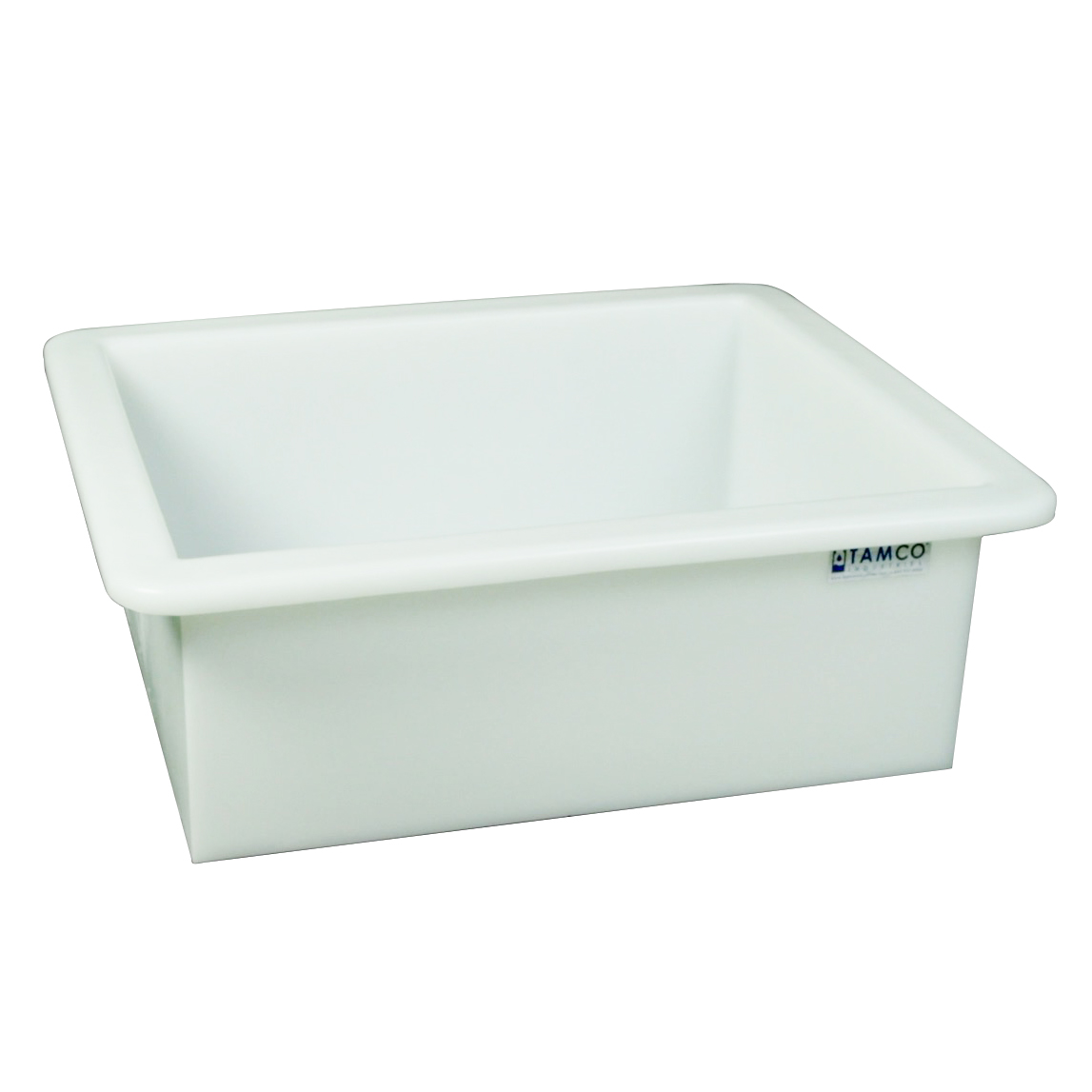 85 Gallon Heavy Duty Natural PE Tamco® Tank - 30" L x 24" W x 30" Hgt ...