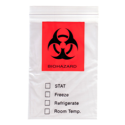 Biohazard Specimen Bags | U.S. Plastic Corp.