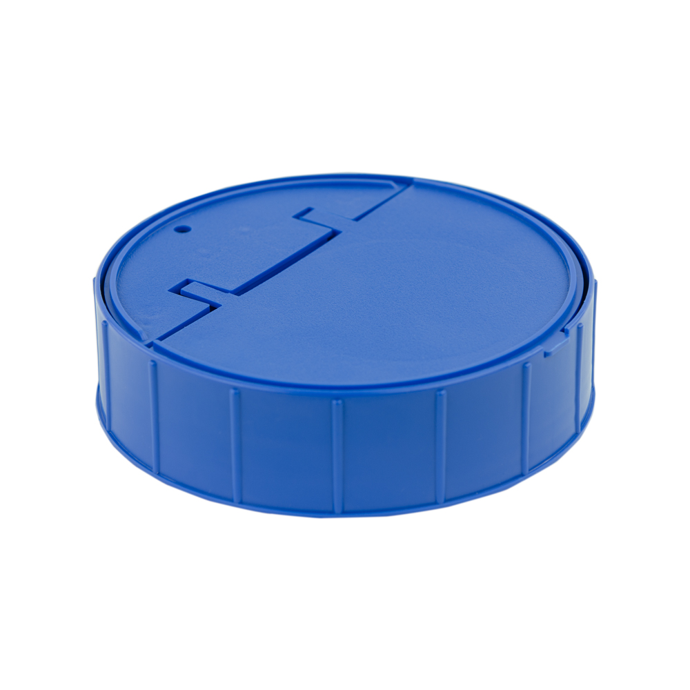120mm Threaded Cap with Spring for Towel Wipe Canister- Blue | U.S ...