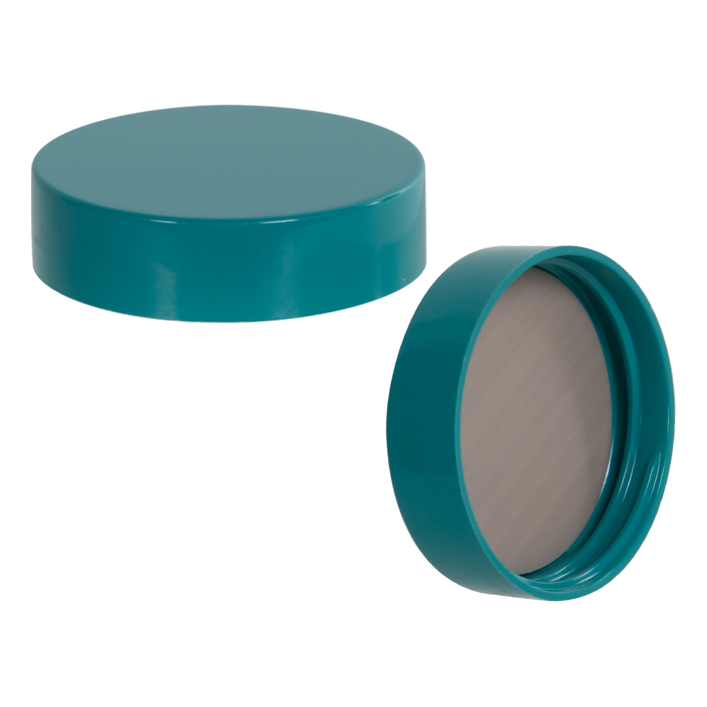 43/400 Green Urea Cap with F217 & PTFE Liner | U.S. Plastic Corp.