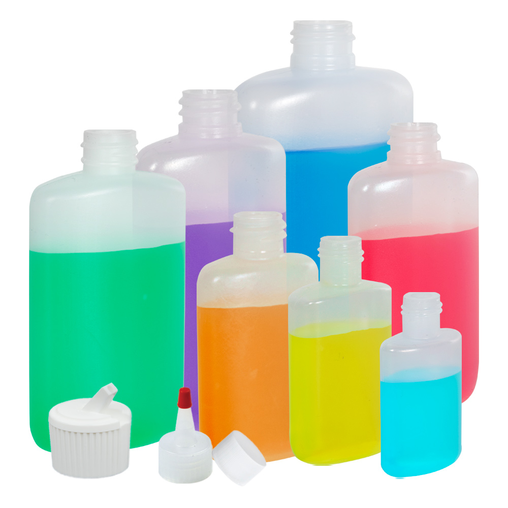 LDPE Oval Bottles | U.S. Plastic Corp.