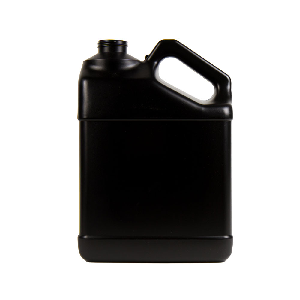 128 oz. Black HDPE F-Style Jug with 38/400 Neck (Cap Sold Separately ...