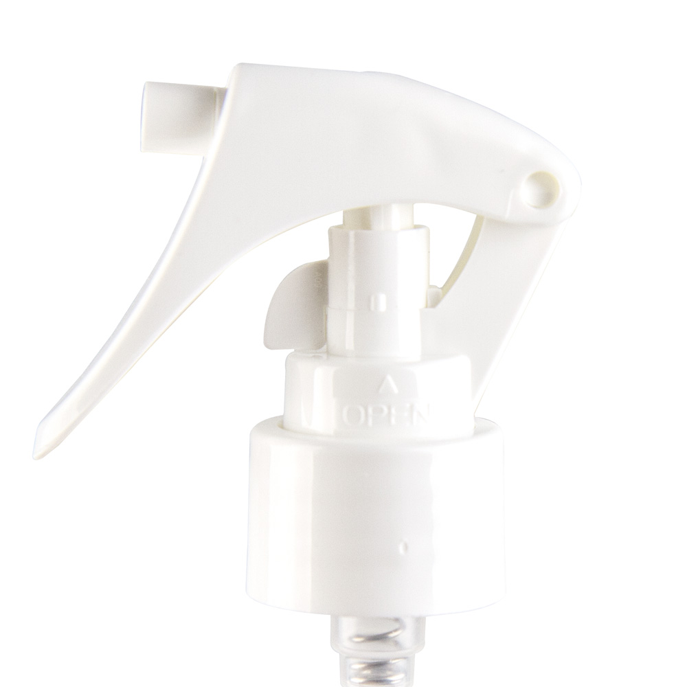 24/410 White Mini Trigger Sprayer with 7-3/4" Dip Tube & Locking Ship ...