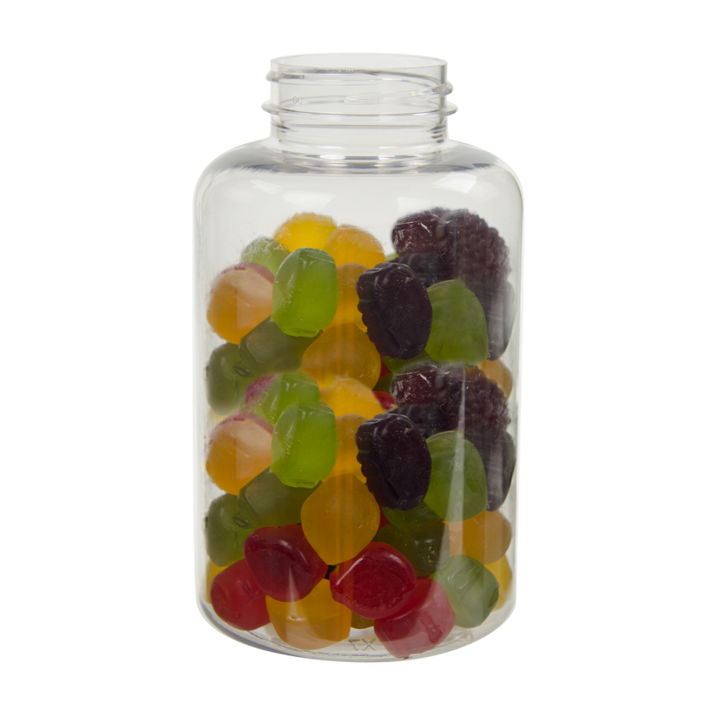 500cc Clear PET Packer Bottle with 45/400 Neck (Cap Sold Separately ...