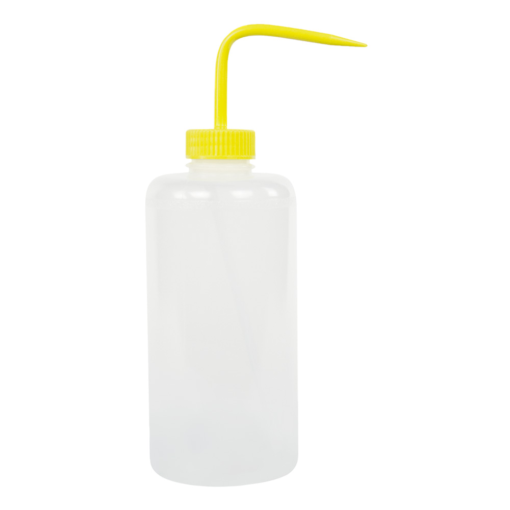 1000mL Scienceware® Narrow Mouth Wash Bottle with Yellow Dispensing ...