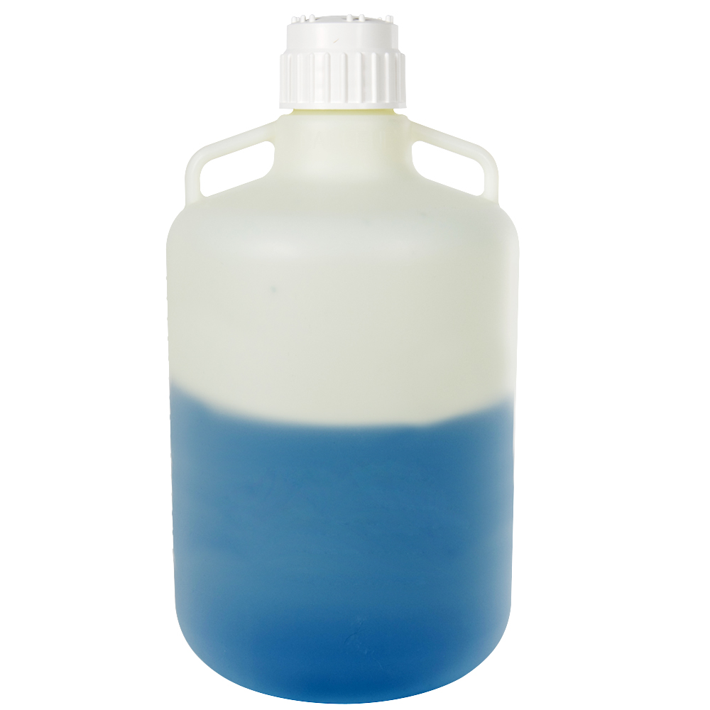 5 Gallon/20 Liter Nalgene™ Natural Level 5 Fluorinated HDPE Graduated ...