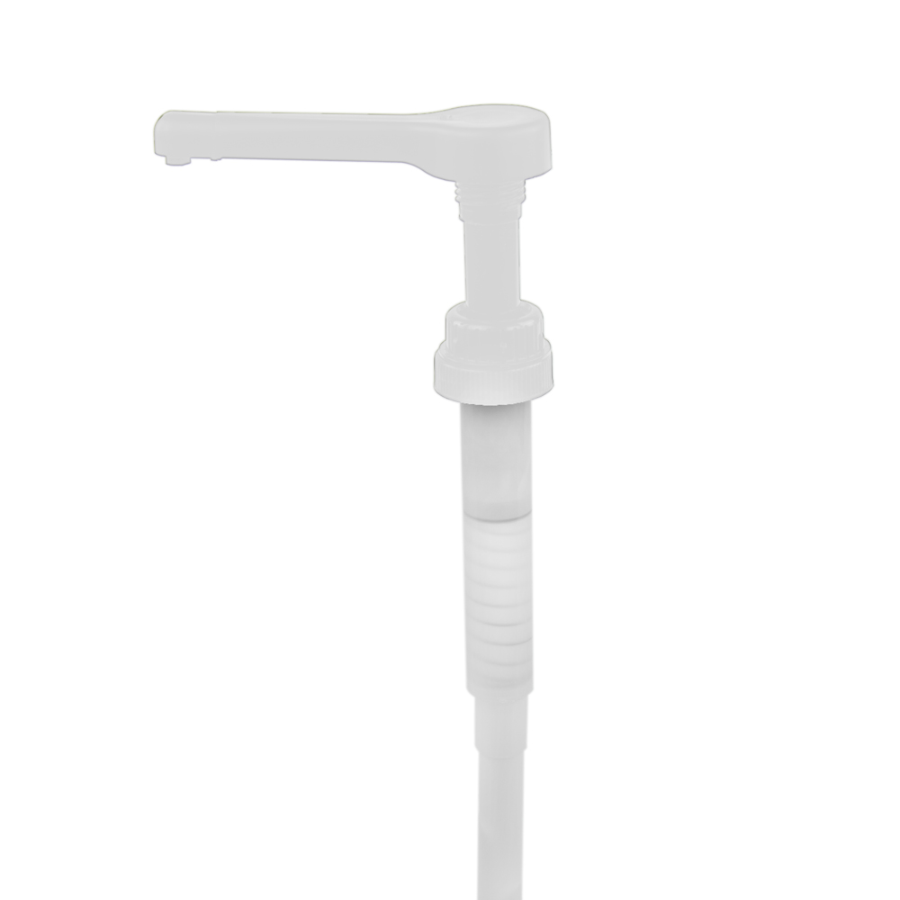 RS-30 38mm White 15mL Dosage Dispensing Pump - 11-1/4" Dip Tube | U.S ...