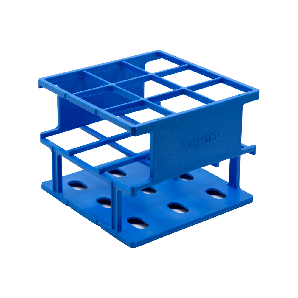 Nalgene™ Unwire™ 3 x 3 Array Blue 30mm Test Tube Half-Rack | U.S ...