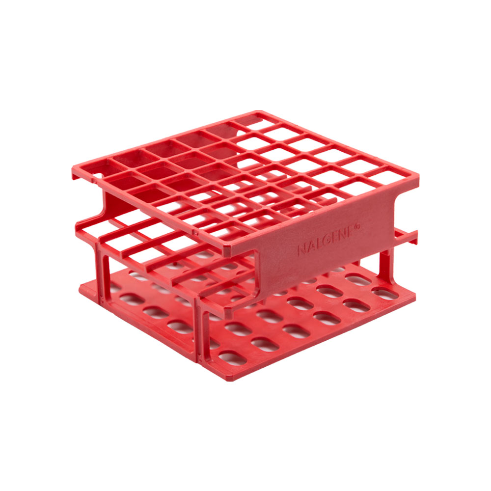 Nalgene™ Unwire™ 6 x 6 Array Red 13mm Test Tube Half-Rack | U.S ...