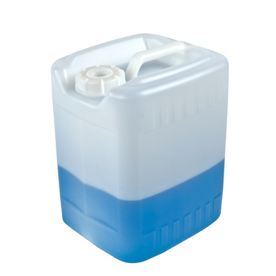 2-1/2 Gallon Level 5 Fluorinated Tight Head Container | U.S. Plastic Corp.