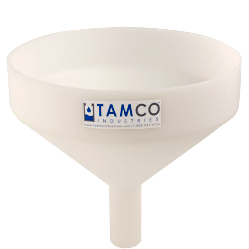 13-1/8" Top Diameter Natural Tamco® Funnel with 2" OD Spout | U.S ...