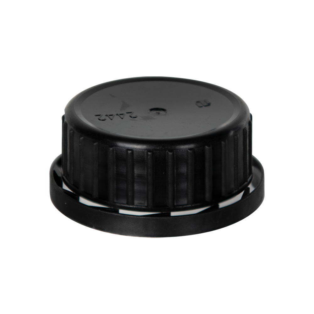 Black Tamper Evident Cap with Foam/Aluminum Liner for Agrochem Bottle ...