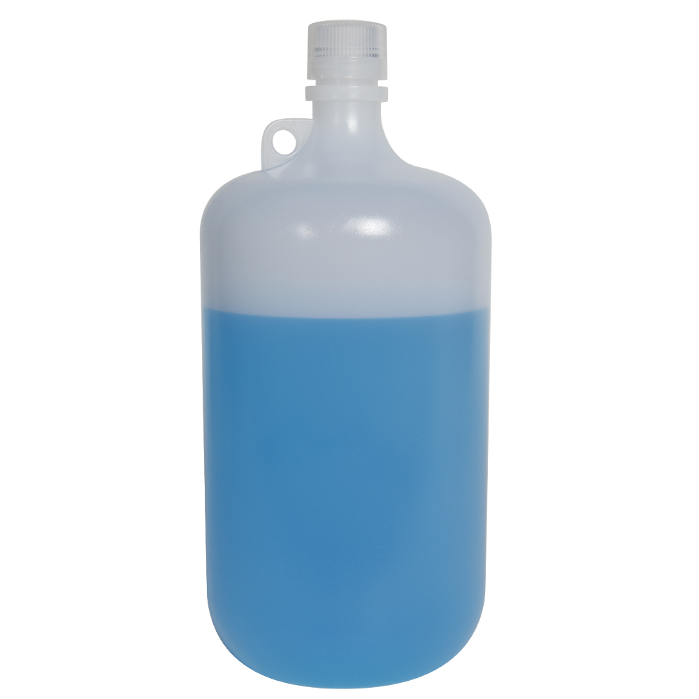 4 Liter Diamond® RealSeal™ LDPE Large Format Round Bottle with 38/430 ...