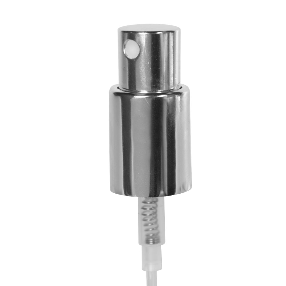 18/415 Silver Metal Finger Sprayer with Smooth Collar & 7" (177.8mm ...