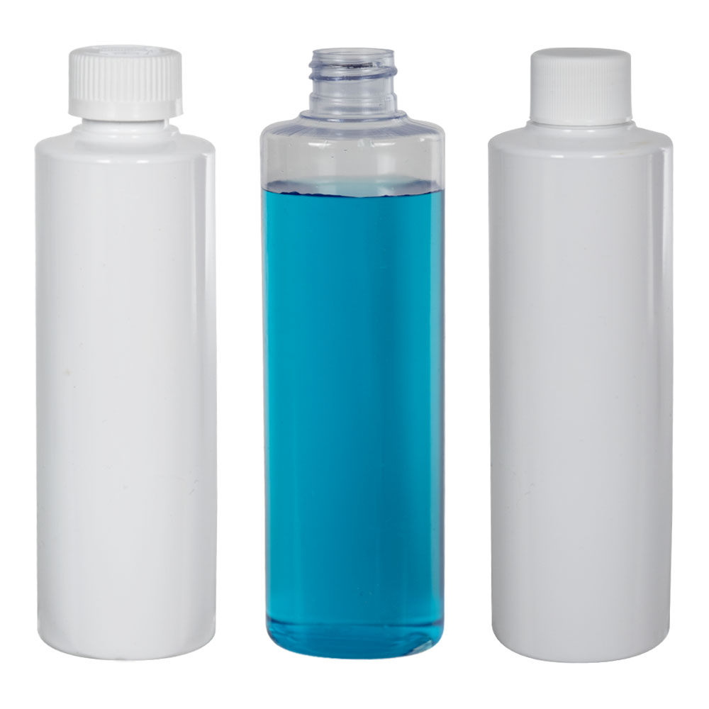 PVC Cylindrical Bottles & Caps | U.S. Plastic Corp.