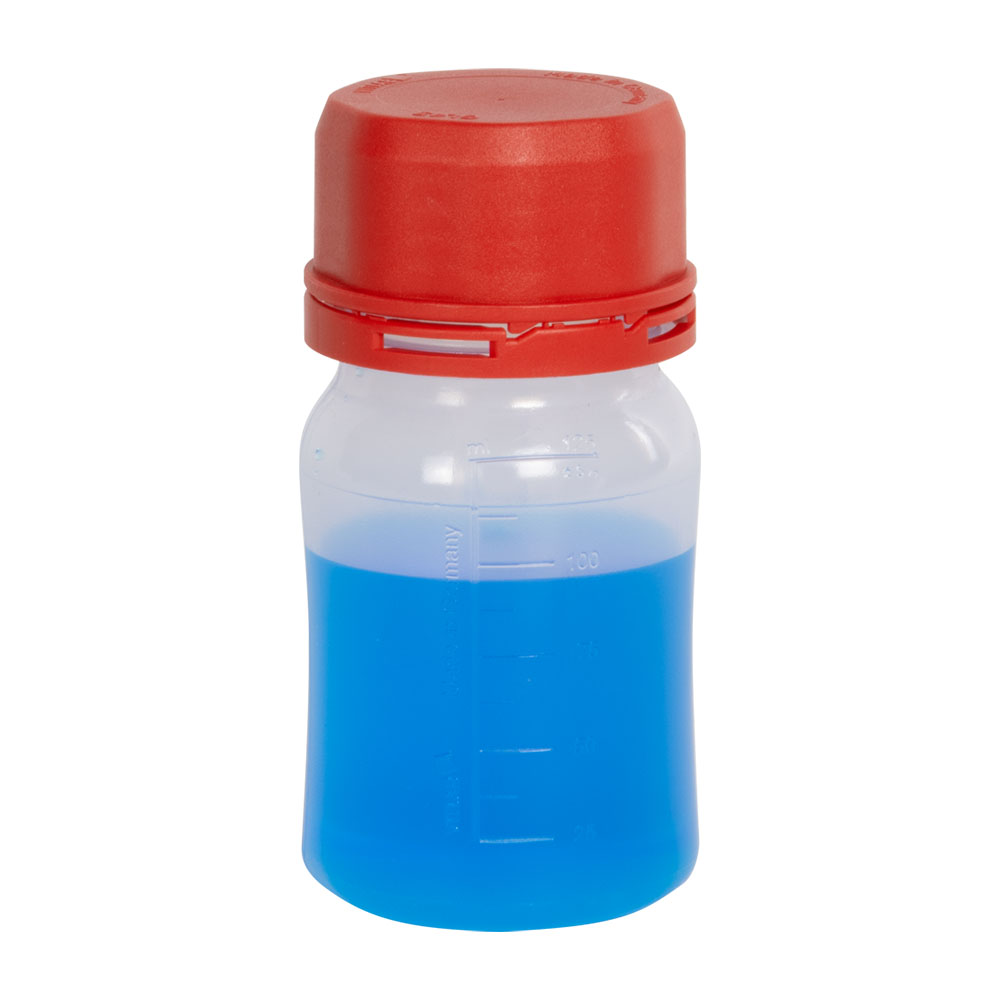 125mL Polypropylene VITgrip™ Lab Bottle with Tamper Evident Cap | U.S ...