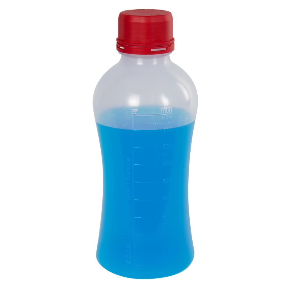 1000mL Polypropylene VITgrip™ Lab Bottle with Tamper Evident Cap | U.S ...