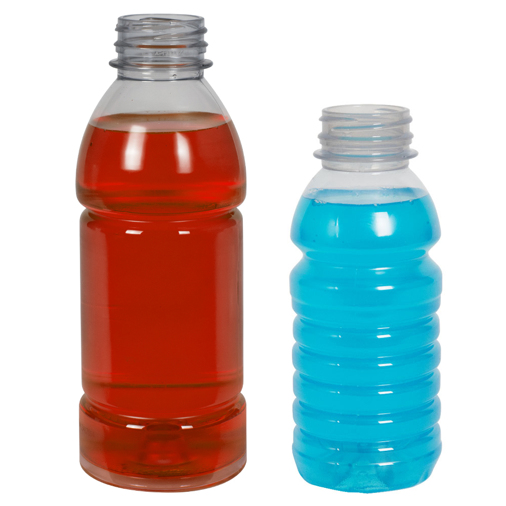 PET Round Hot-Fill Beverage Bottles | U.S. Plastic Corp.