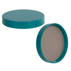 20/400 Green Melamine Cap with F217 & PTFE Liner | U.S. Plastic Corp.